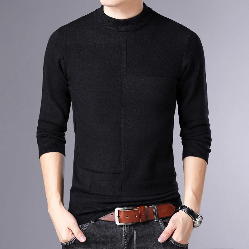 Men's Knit Pullover Crew Neck Sweater: Stylish Comfort for Every Occas ...